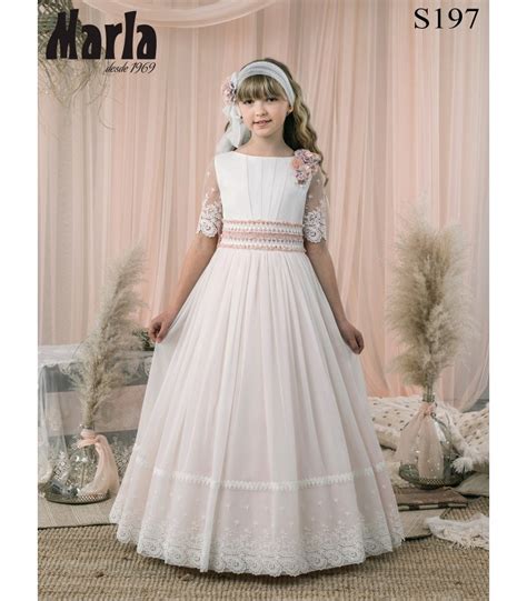 Vestido de comunión S197 MARLA
