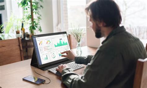 Enhancing Remote Work Productivity With Touchscreen Portable Monitors