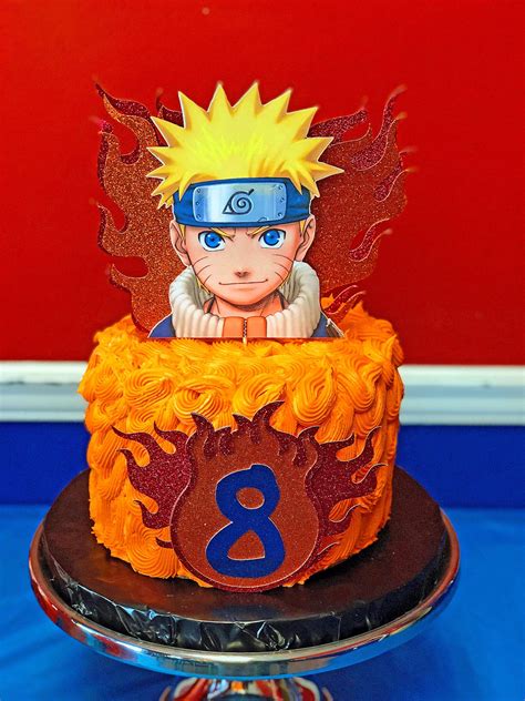 Naruto Birthday Cake