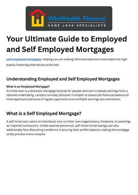 Ppt Self Employed Home Loan Powerpoint Presentation Free Download
