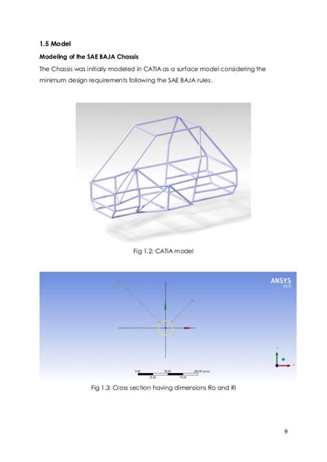 Sae Baja Frame Structural Optimization