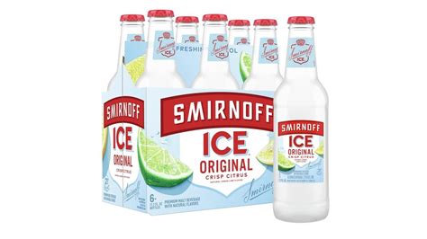 Smirnoff Ice Malt Beverage 12 Oz X 6 Ct Smirnoff Ice Original