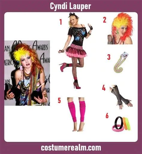 Cyndi Lauper Costume Rock The 80s Vibe Halloween Costume