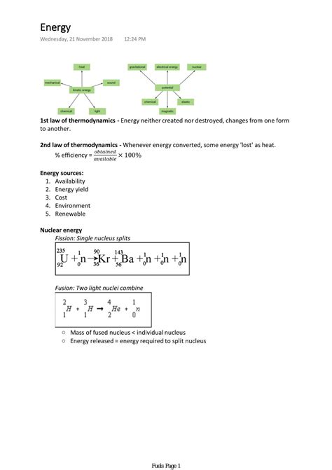 Vce Chemistry Unit 3 Notes Chemistry Year 12 Vce Thinkswap