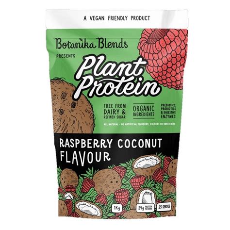 Botanika Blends Plant Protein Raspberry Coconut Flavour 1kg Chemist