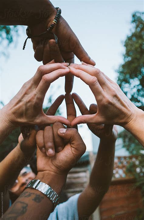 Hands Making A Peace Sign By Stocksy Contributor Kkgas Stocksy