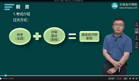 新手报考高级经济师困惑多？来看网校杨会臣老师视频解答！高级经济师 正保会计网校