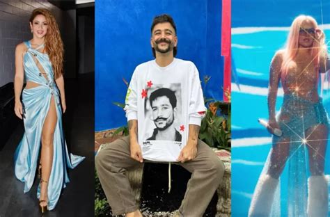 Shakira Karol G Y Camilo Lideran Las Nominaciones Para Los Premios