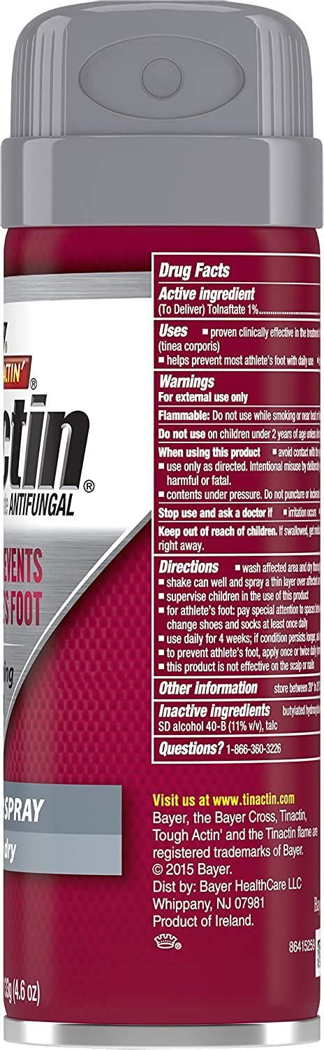 Tinactin Antifungal Powder Spray 46 Oz Pack Of 2 Gxtk