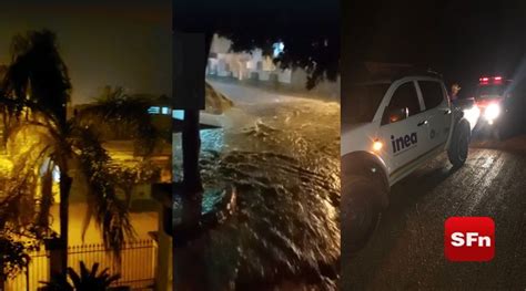 Vídeo Temporal Provoca Alagamentos Deslizamento De Terra E Queda De