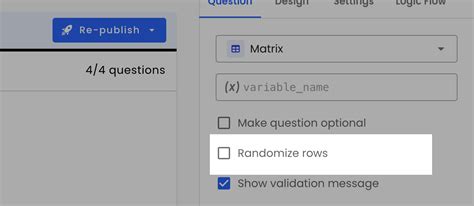 Enhance Survey Accuracy With Voiceforms Matrix Table Rows