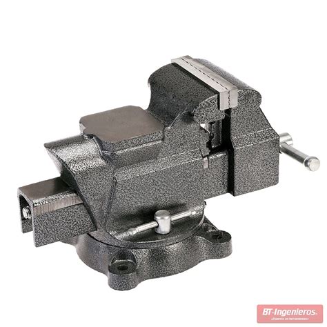 Tornillo De Banco Profesional 100 Mm Con Base Giratoria Tb100g