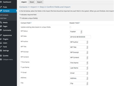 App Settings WP App Studio