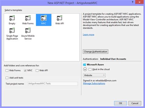 Como usar áreas no ASP NET MVC iMasters