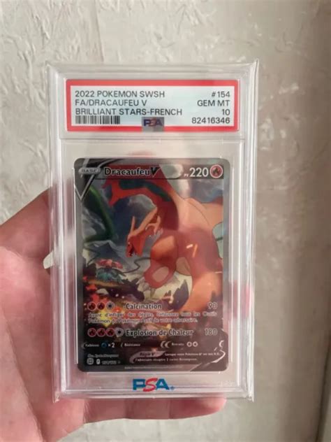 CARTE POKÉMON DRACAUFEU V alternative 154 172 Stars Etincelantes EB9