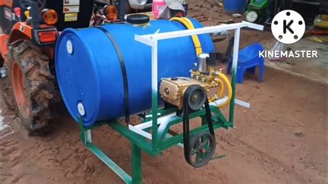 Ep 3เครื่องพ่นยา200ลิตร ขนาด3สูบ1นิ้ว ติดกับรถไถ B2140 B2440 B2740 Youtube