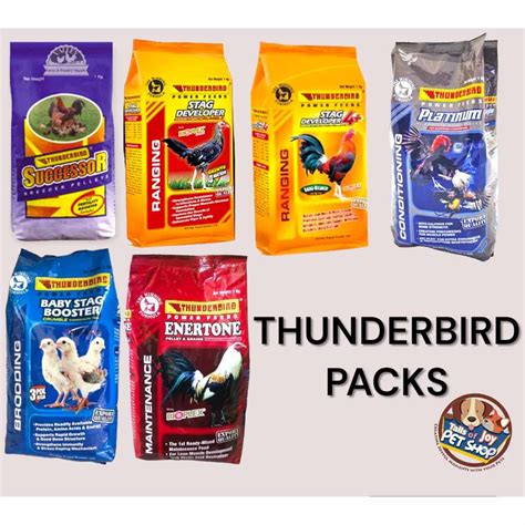 Toj Thunderbird Feeds Pack 1kilo Shopee Philippines