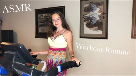 Asmr My Workout Routine Youtube