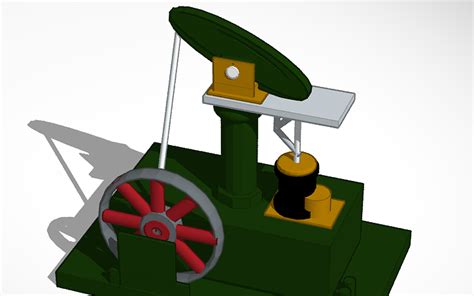 3d Design Steam Engine Tinkercad