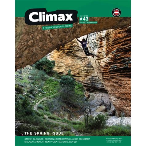 CLIMAX MAGAZINE #43 Printausgabe - Climax Magazine