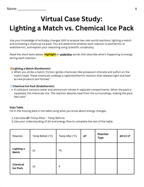 Enthalpy In Action No Lab Chemistry For Ib Ap And Igcse 2025 26