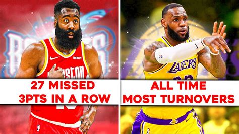 The Most Embarrassing Nba Records Of Current Players