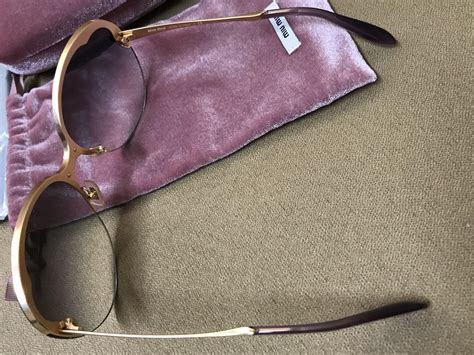 Miu Miu Shades Womens Fashion Watches And Accessories Sunglasses And Eyewear On Carousell