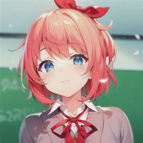 Discover 100 Sayori Ddlc Pfps And Literature Club Ideas Literature