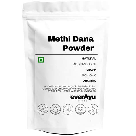 Methi Dana Powder Fenugreek Seeds Powder Ancient Ayurvedic Spice F