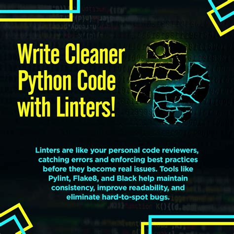 Muhammad Tahir Awan On Linkedin Write Cleaner Python Code With Linters