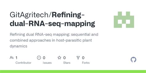 Github Gitagritechrefining Dual Rna Seq Mapping Refining Dual Rna