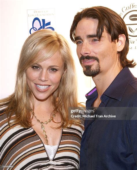Kristin Richardson And Kevin Richardson During Howie Dorough Birthday
