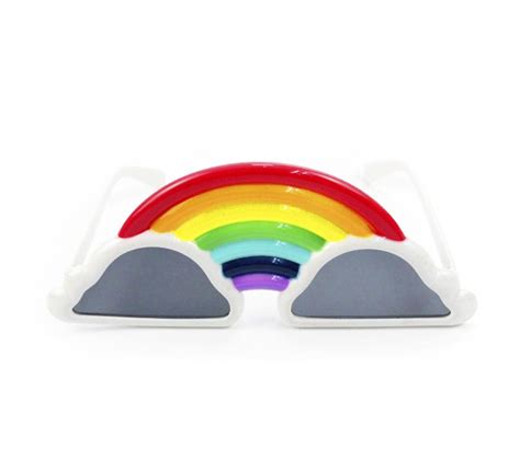 Lunettes Arc En Ciel Blanches