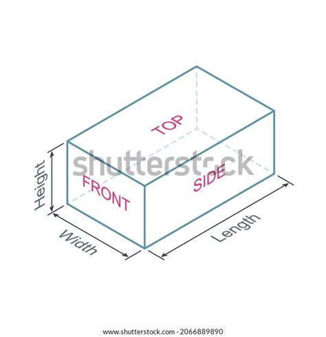 4 Hundred Flat Rectangle 3d Line Drawing Royalty Free Images Stock