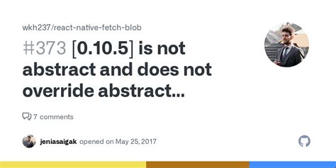 Is Not Abstract And Does Not Override Abstract Method Issue