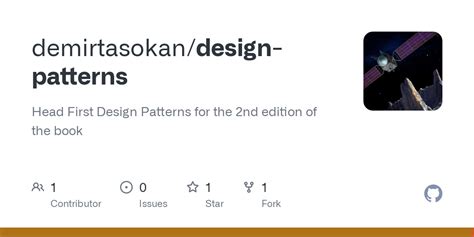 Github Demirtasokan Design Patterns Head First Design Patterns For The Nd Edition Of The Book