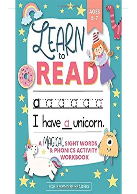 Pdf Learn To Read A Magical Sight Words And Phonics Activity