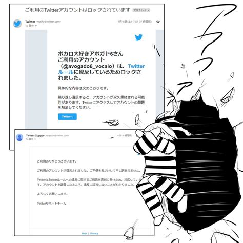 ボカロ大好きアボガド6 On Twitter 【メモ】 またロックされてました。 復活しました。