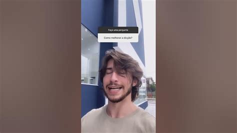 Gabriel Breier Como Melhorar A DicÇÃo Shorts Youtube