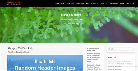 How To Add Random Header Images In Wordpress Blog Devotepress