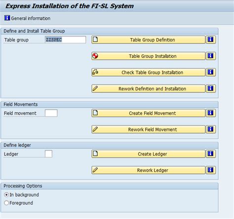 Steps To Configure Special Purpose Ledgers SAP Community
