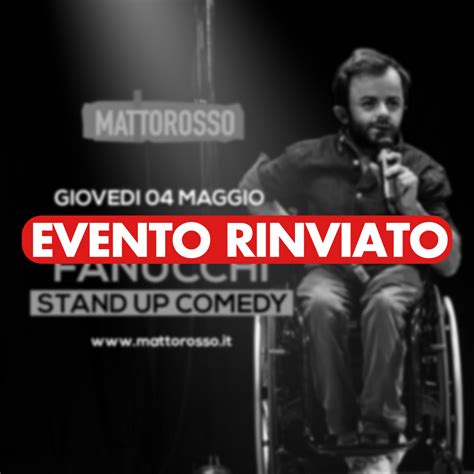 FRANCESCO FANUCCHI Stand Up Comedy Mattorosso