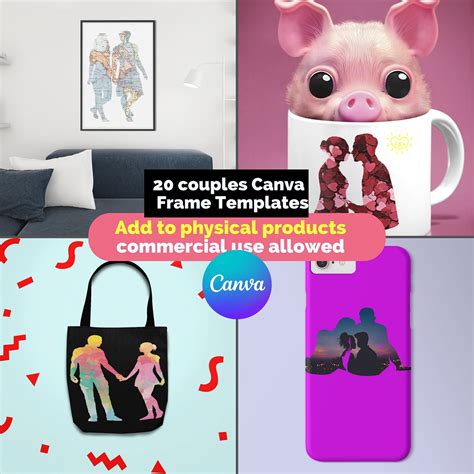 Canva Custom Made Couples Lovers Templates On Behance