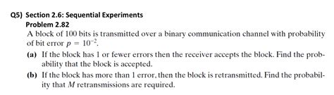 Solved Q5 Section 26 Sequential Experiments Problem 282