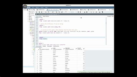 Postgres Joins Types With Examples Youtube