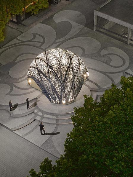 ICD ITKE Research Pavilion Institute For Computational Design ICD Landscape