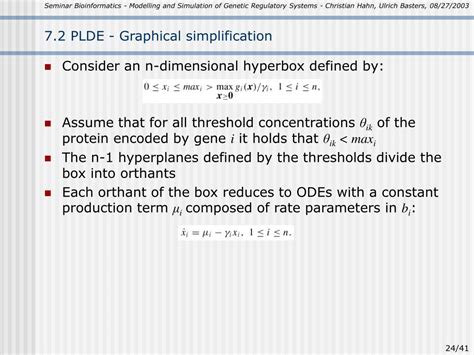 Ppt Modeling And Simulation Of Genetic Regulatory Systems Powerpoint Presentation Id 1149817
