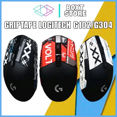 Miếng Dán Grip Tape 3m Chống Trượt Chuột Logitech G102 G203 G304 Skin Gaming Mouse Shopee