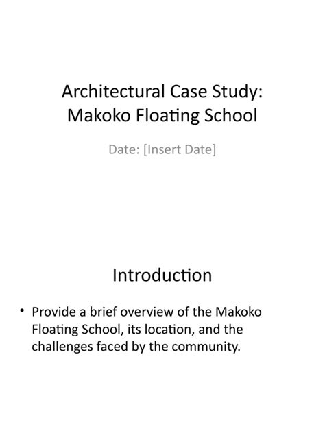 Makoko Floating School Pdf