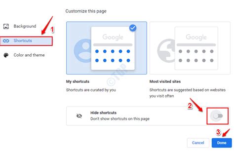 Google Chrome Not Showing Most Visited Sites Thumbnails Fix
